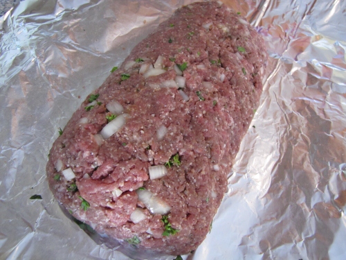 Rolled Italian Meatloaf…With Spinach, Mozzarella, and Fresh Tomato ...